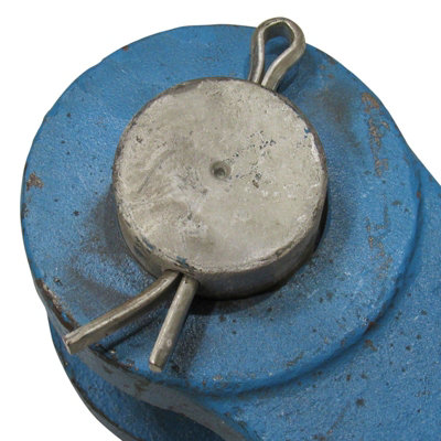X1 7/8" Painted Open Wedge Socket With Bolt And Pin - Grip Tail Wire Rope