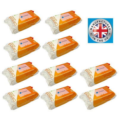x10 Uniwipe Clinical Antibacterial Viricidal Disinfectant Surface Wipes ...