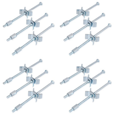 x12 Kitchen Worktop Joining Bolts 150mm Panel Butt Connectors Worktop ...