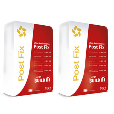 x2 20kg Postfix Concrete Ready Mixed Bags by Laeto Build It