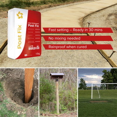 x2 20kg Postfix Concrete Ready Mixed Bags by Laeto Build It