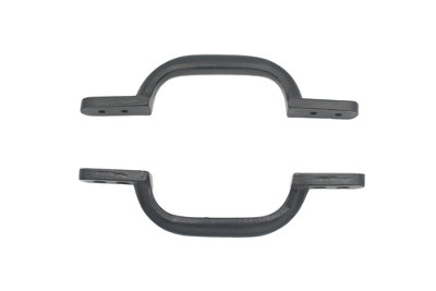 x2 Hot Bed Handles, 150mm - Black, Prefect for Cupboards and Cabinets.