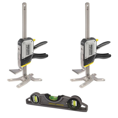x2 Stanley Tradelift FatMax Lifting Tool + Magnetic Level STA183550 ...