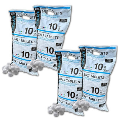 X4 Monarch Ultimate Water Softener Salt Pillow Tablets 10kg Bag Food ...