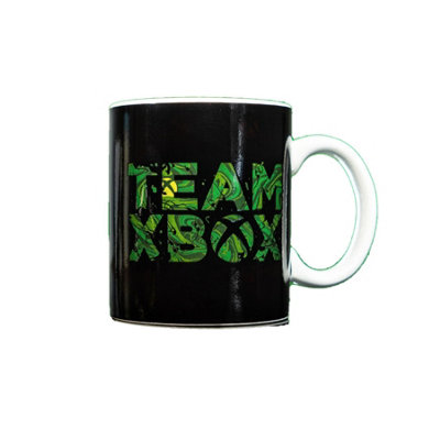 Xbox Gaming Heat Changing Mug Black/Green (One Size) | DIY at B&Q