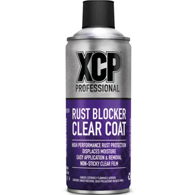 XCP Rust Blocker Clear Coat Spray High Performance Rust Protection 400ml
