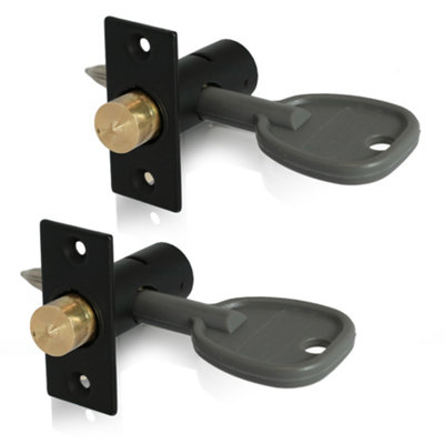 XFORT 2 Pack 35mm, Mortice Window Rack Bolts With 2 Star Keys, Rack ...