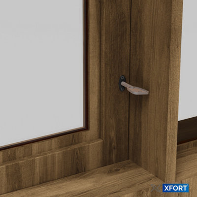 XFORT 2 Pack 35mm, Mortice Window Rack Bolts With 2 Star Keys, Rack ...