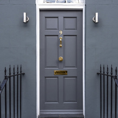 XFORT Front Door Number, Number 9, Polished Brass