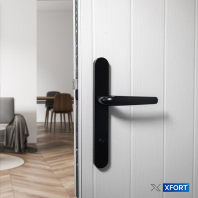 XFORT Uros UPVC Door Handle Long (Matt Black)