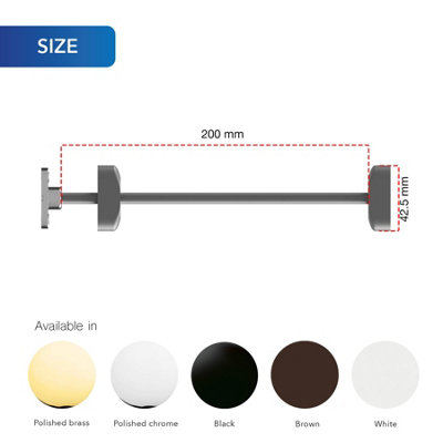 XFORT Viper Fixed Cable Window Restrictor in Polished Brass