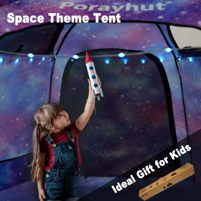 XL Indoor Kids Tent Playhouse - Portable Large Pop Up Teepee Sleepover ...