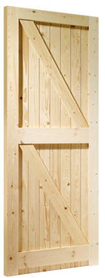 XL Joinery External Door Pine Framed Ledged & Braced Gate 1981 x 838mm ...
