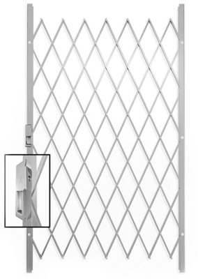 XPANDA SAFTIDOR C RETRACTABLE SECURITY GRILLE - 1150W X 2000H (45" X 79 ...