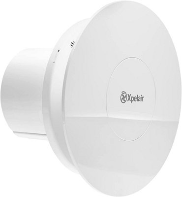 Xpelair Simply Silent Contour Axial Extractor Fan with Humidistat/Timer ...