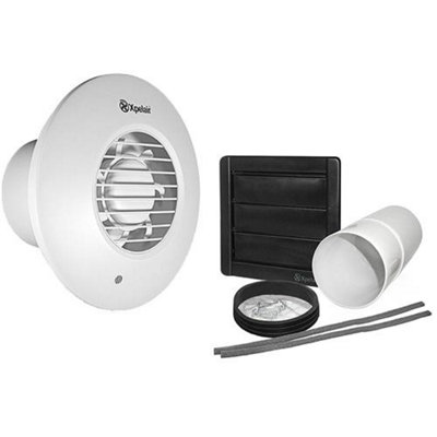 Xpelair Simply Silent Two speed Axial Extractor Fan 100mm Round Grille ...