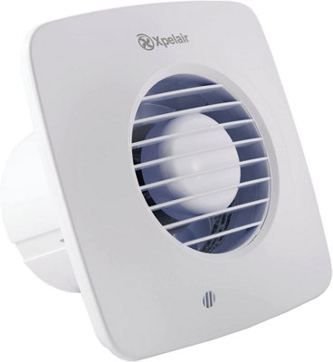 Xpelair Simply Silent Two speed Axial Extractor Fan 100mm Square Grille ...