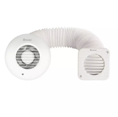 Xpelair SSSFC100 Simply Silent Shower Fan Inline Bathroom Extractor ...
