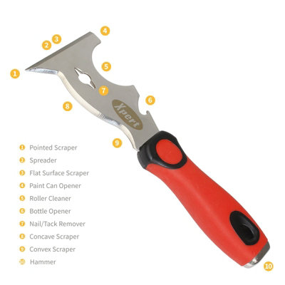 Xpert 10-in-1 Multi-Tool Scrapper