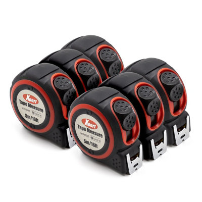 Xpert 5m/16ft Double-Sided Tape Measure (6 Pack)