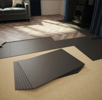 XPS Foam 5mm Premium UK Made Underlay - Ideal For All Wood and Laminate ...