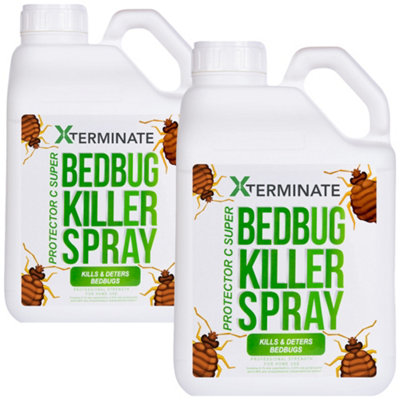 Xterminate Bed Bug Killer Repellent Spray Treatment 10L for Beds Frames ...