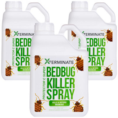 Xterminate Bed Bug Killer Repellent Spray Treatment 15L for Beds Frames ...