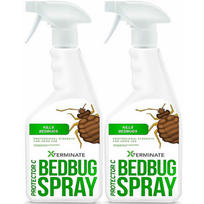 Xterminate Bed Bug Killer Spray 2L, Used By Professionals, For Home Use ...