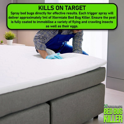 Xterminate Pesticide Free Bed Bug Killer Spray 15L - Biocide Free, No ...