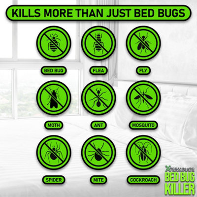 Xterminate Pesticide Free Bed Bug Killer Spray 5L - Biocide Free, No ...