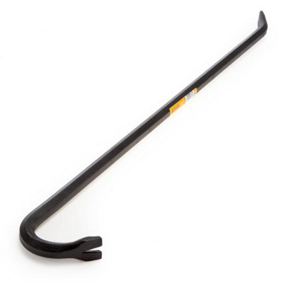 XTRADE 36" CROW BAR WRECKING BAR PRY BAR 900MM NAIL REMOVER CROWBAR ...