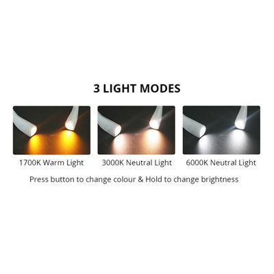 Xtralite Dimmable Hands-Free LED Utility Neck Light With USB