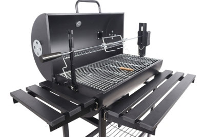 XXL BBQ Grill with Automated Rotisserie