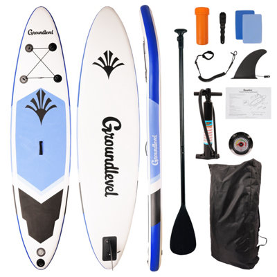 XXL Inflatable Stand Up Board with Non Slip Deck Pad