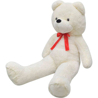 XXL Soft Plush Teddy Bear Toy White 85 cm