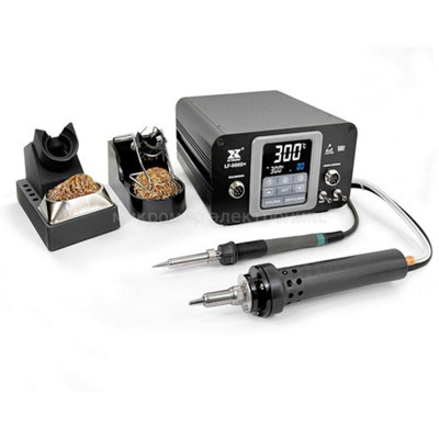 Xytronic LF-988D Plus, Soldering and Desoldering Station with Accessories