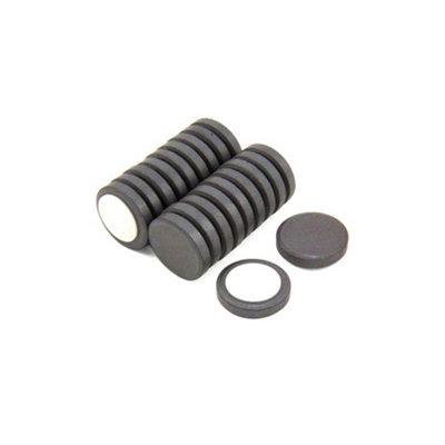 Y10 Ferrite Magnet for Arts, Craft, Science and DIY with Adhesive Foam ...