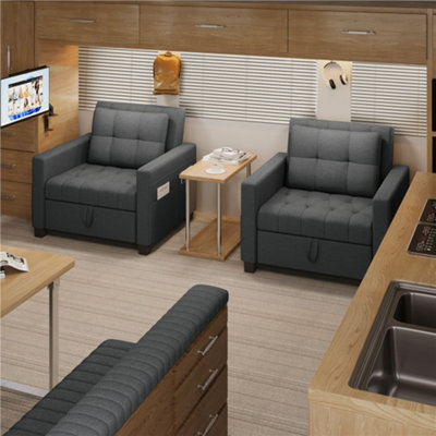 Convertible sleeper sectional store