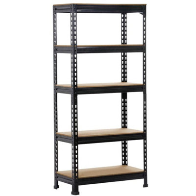 Yaheetech 5 Tier Garage Shelving Units Adjustable Metal Shed Storage ...