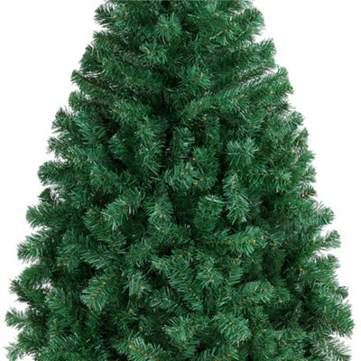 Yaheetech 5ft Hinged Artificial Christmas Tree with Foldable Stand