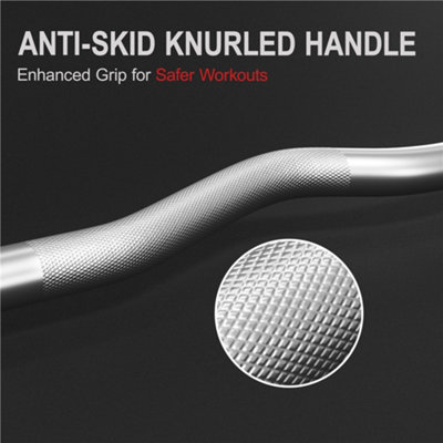 Yaheetech Adjustable Lifting Bars Set - 20KG