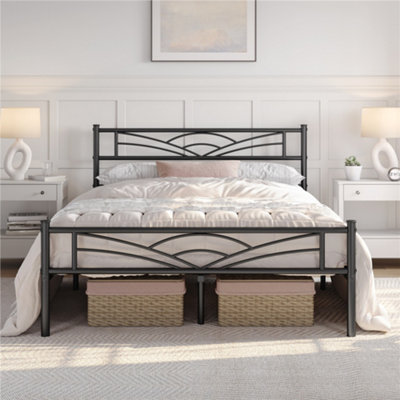Modern metal headboard store