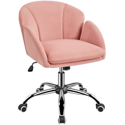 Ella blossom pink velvet chair store