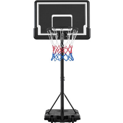 Yaheetech Portable Basketball System with Adjustable Pole 82cmL x 59.5cmW