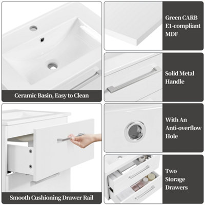24 Inch Floating Bathroom Vanities Kado Lussi 900mm Wall Hung Vanity ...