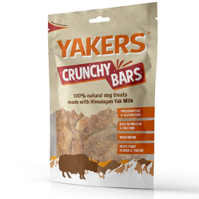 Yakers Crunchy Bars 80g (Pack of 5)