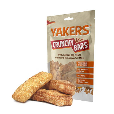 Yakers Crunchy Bars 80g (Pack of 5)