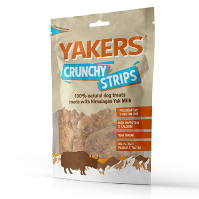 Yakers Crunchy Strips 70g (Pack of 5)