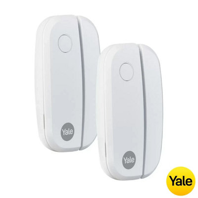 Yale DC Door & Window Contact Sensors - 2 Pack, 200m Detection Range ...