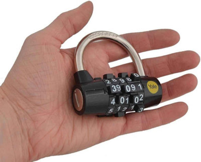 Yale Heavy-Duty 48mm Combination Padlock for Ultimate Security